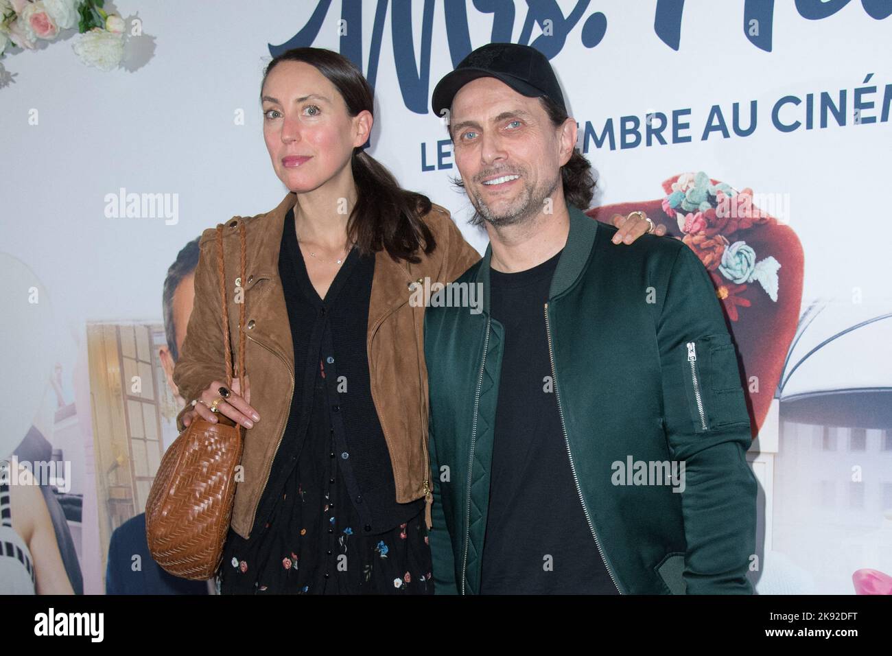 Paris, France, October 25, 2022. Rebecca Leffler and guest attending ...
