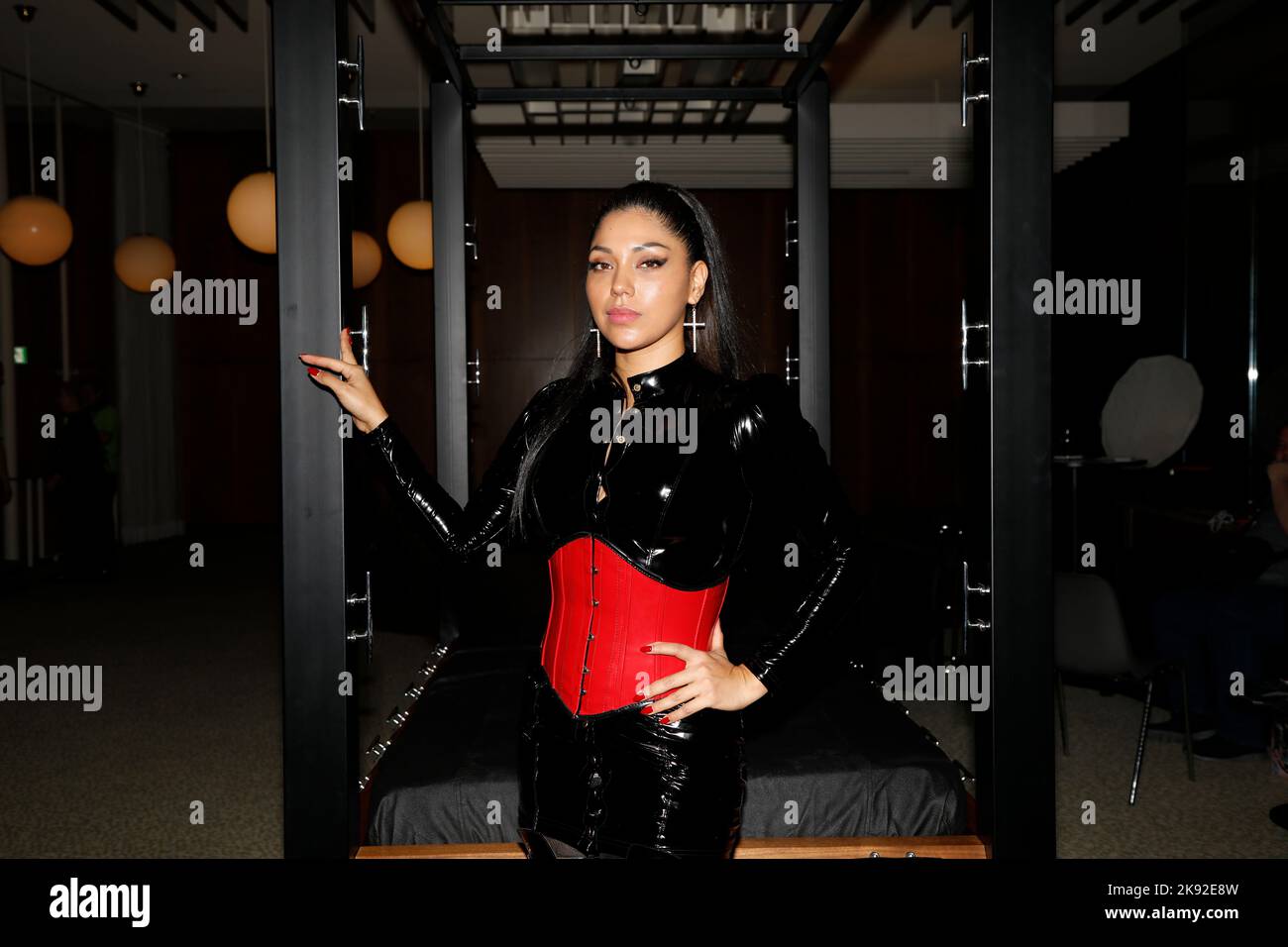 Princess Maywa Leon auf der 25. Venus Berlin 2022 in den Messehallen unter dem Funkturm. Berlin ...