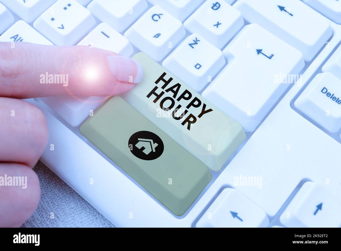 Sign displaying Happy Hour. Concept meaning Spending time for ...