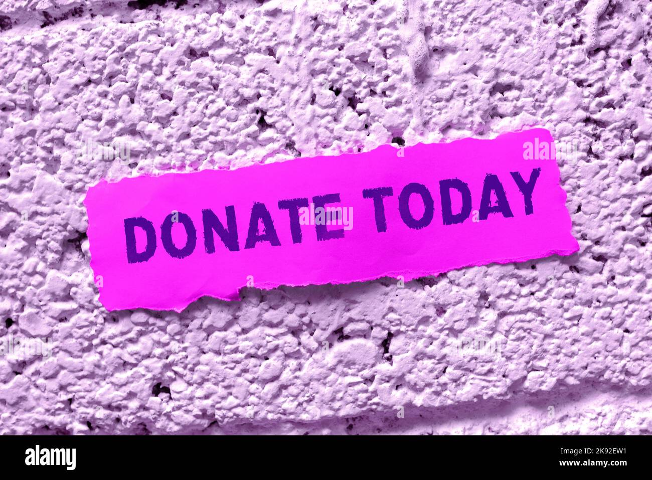 Conceptual display Donate Today. Concept meaning to give like goods ...