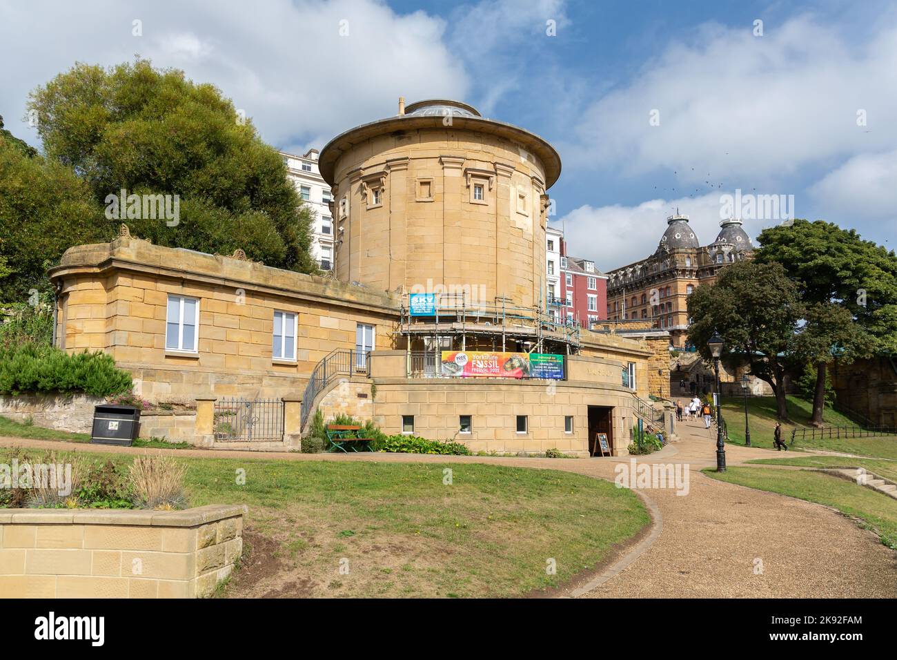 Scarborough, UK - September 11 2022: Rotunda Museum of Coastal Heritage ...