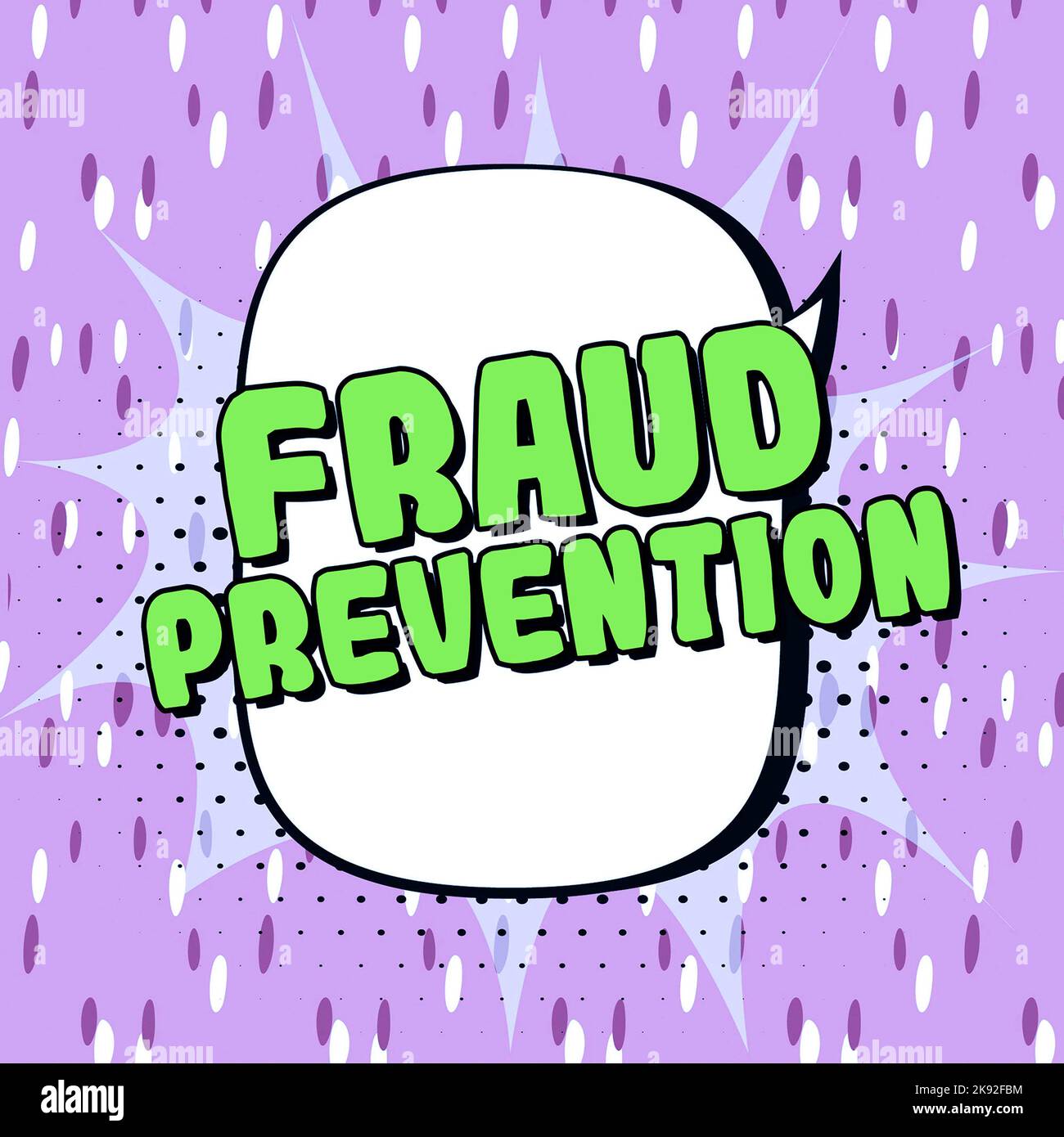 Hand writing sign Fraud Prevention. Business concept to secure the ...