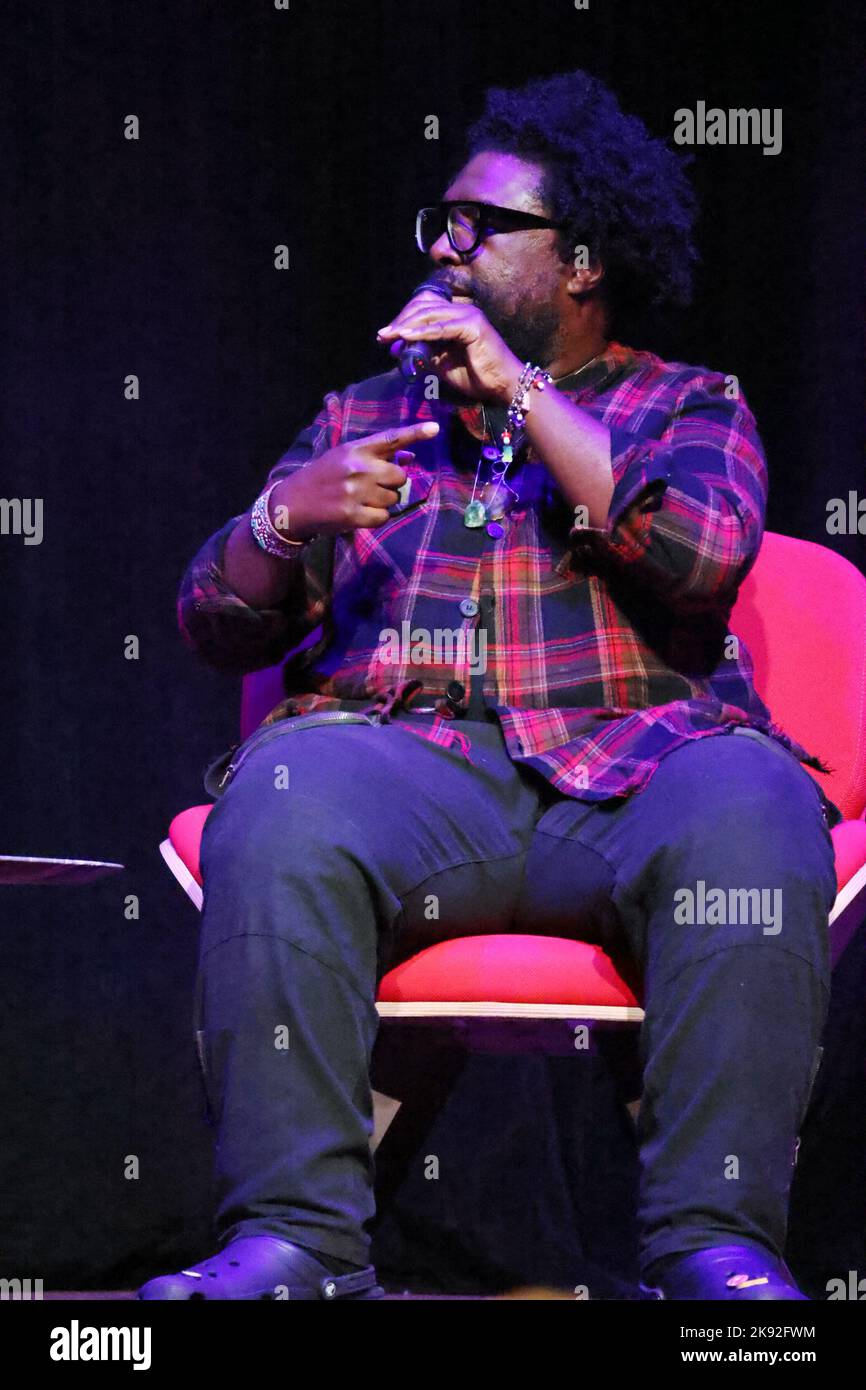 In Conversation With Questlove At Temple Performing Arts Center In Philadelphia -PICTURED ...