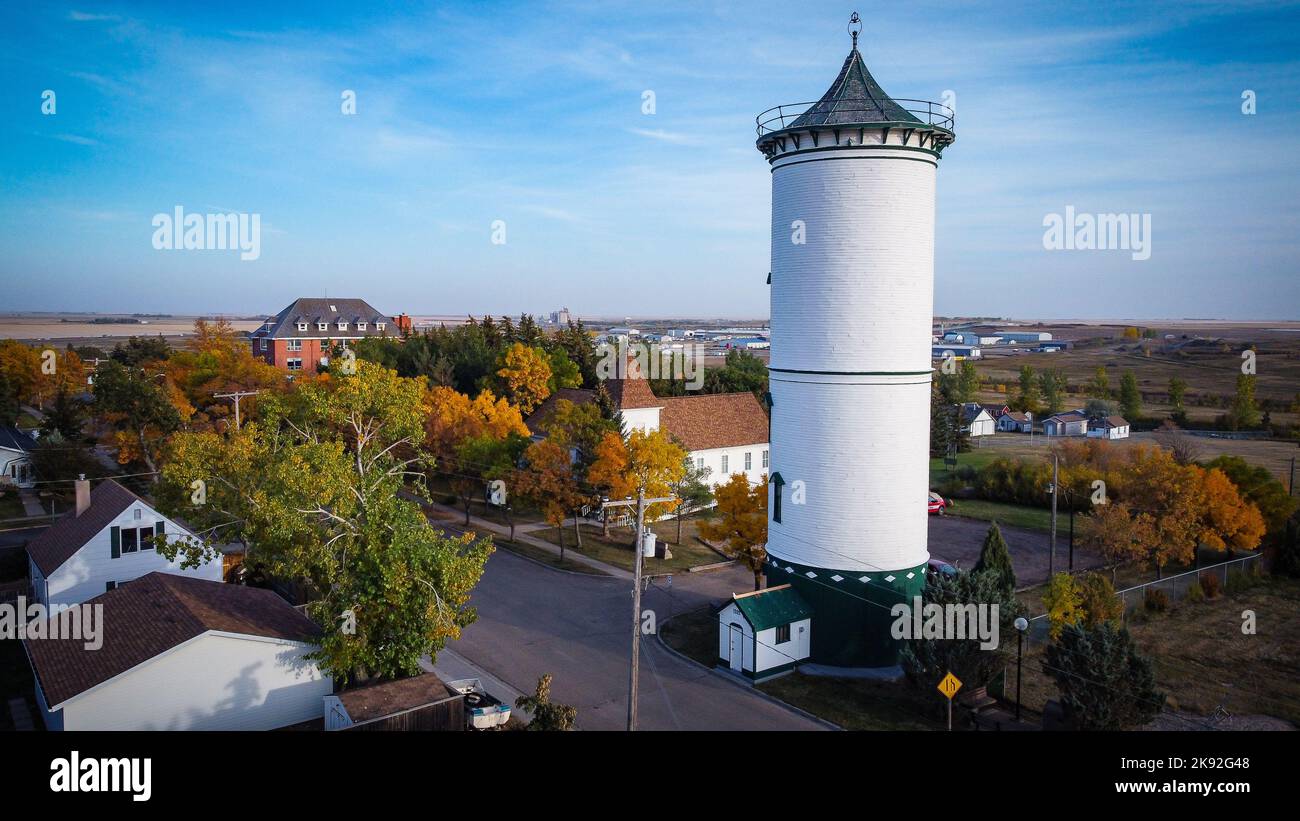 Weyburn Signal Hill Lighthouse Stock Photo - Alamy