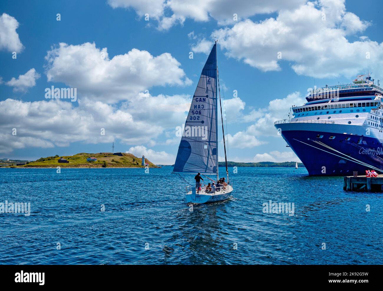 HALIFAX, NOVA SCOTIA - September 2, 2022: Halifax, in addition to being ...