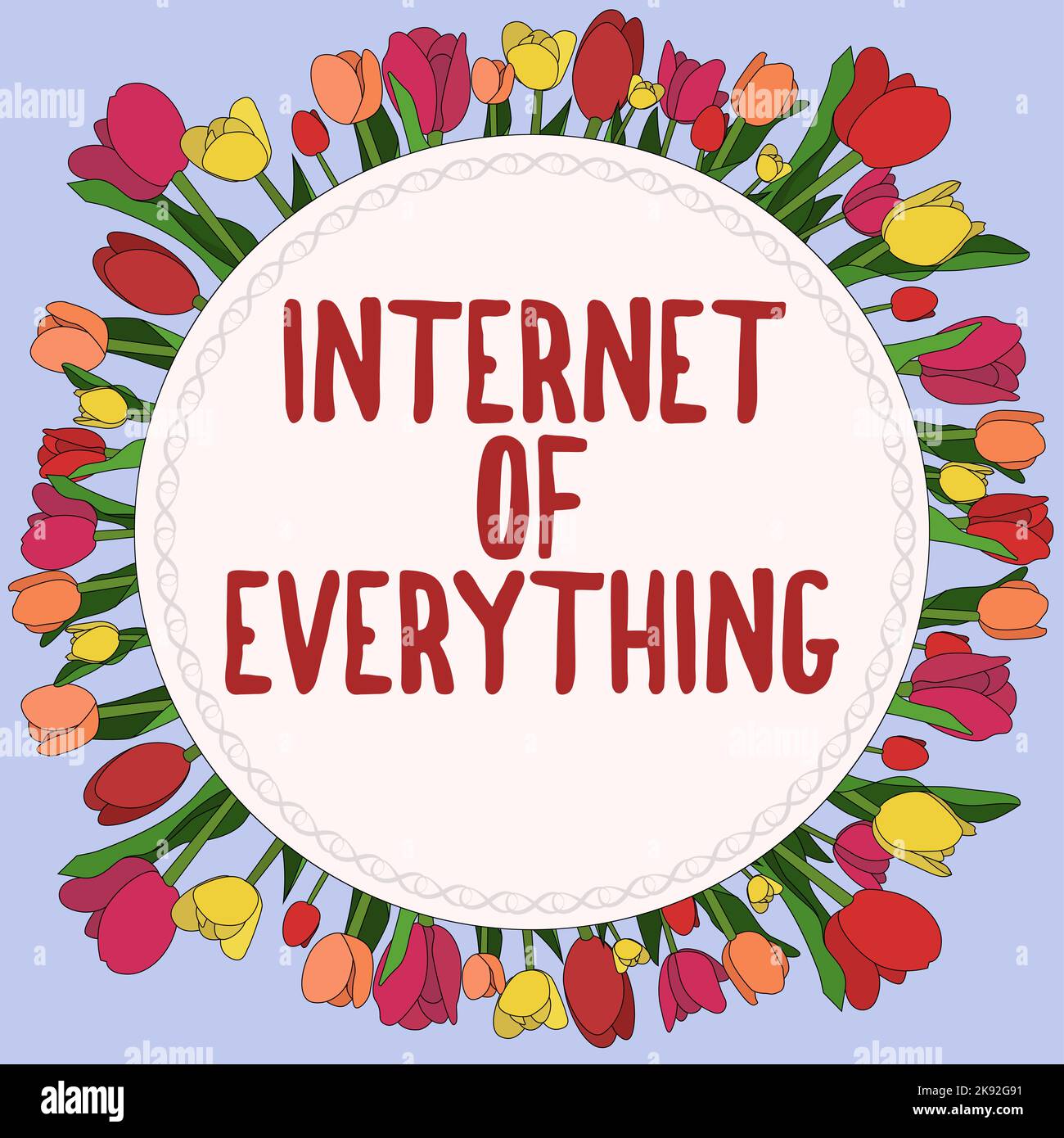 Writing displaying text Internet Of Everything. Business idea smart ...
