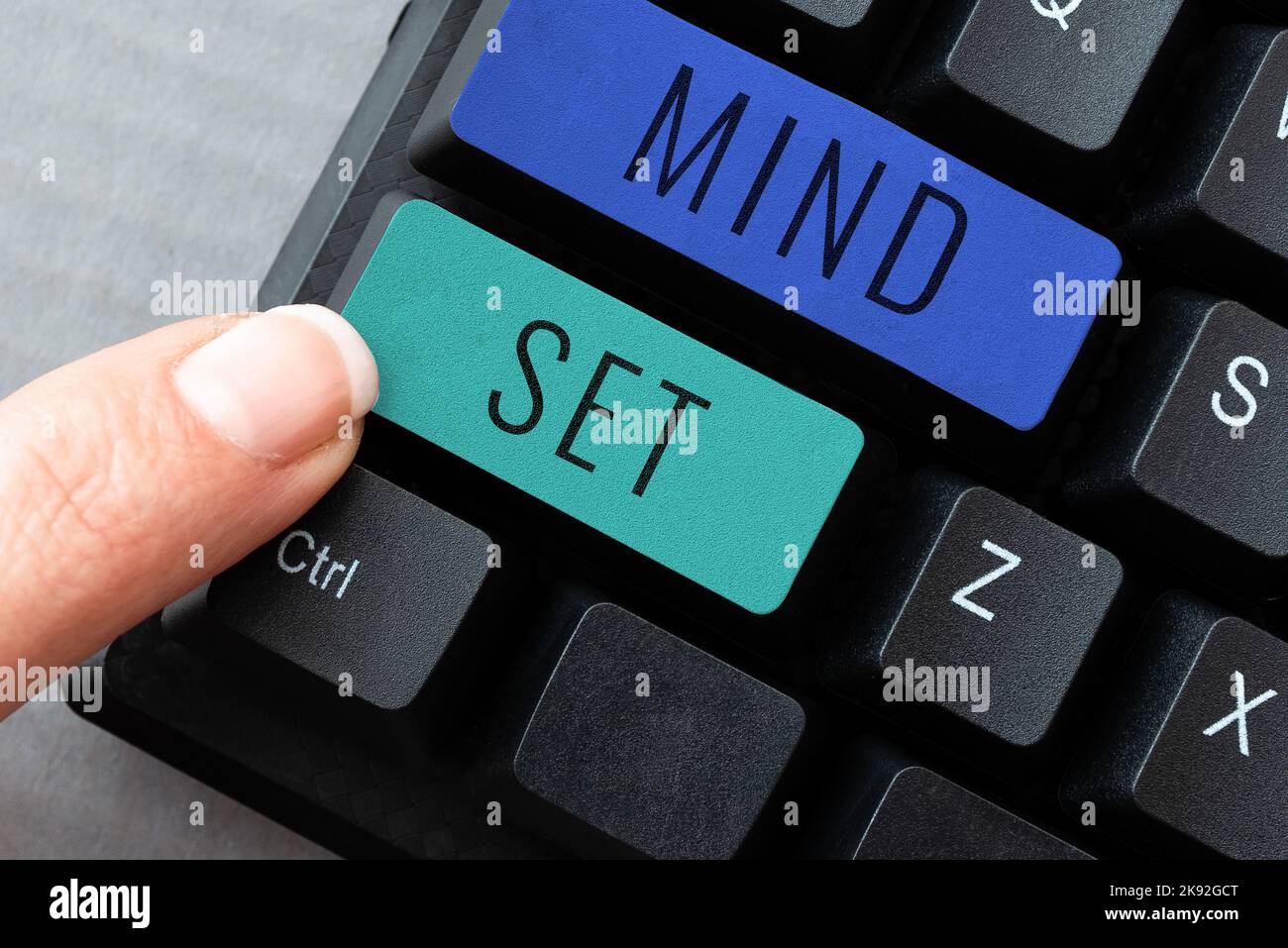 Inspiration showing sign Mind Set. Internet Concept A standard thought ...