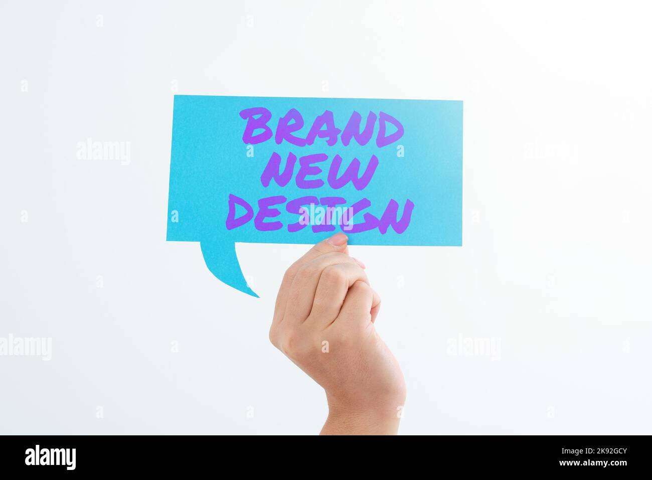 Inspiration showing sign Brand New Design. Concept meaning Brainstorming About Branding Strategy ...