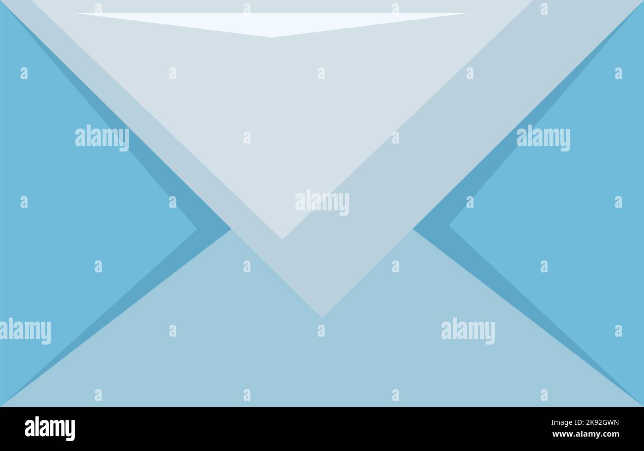 blue envelope mail Stock Vector Image & Art - Alamy