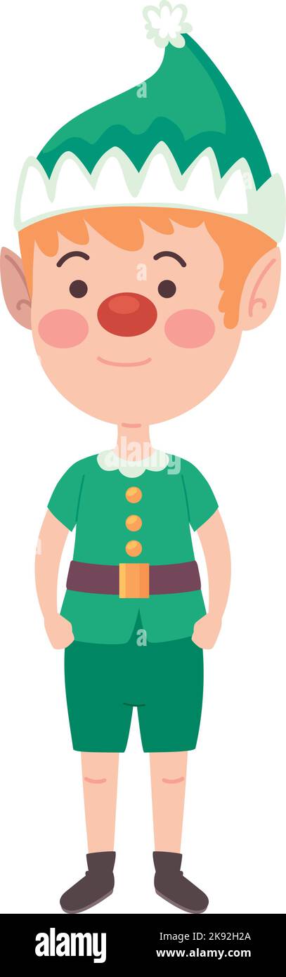 cute blond male elf Stock Vector Image & Art - Alamy