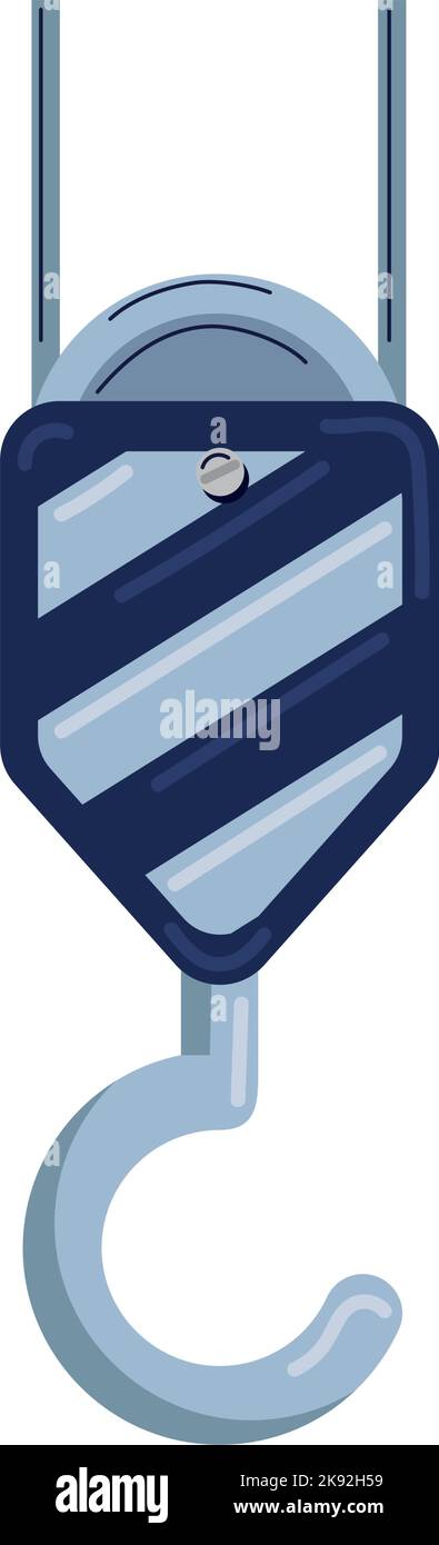 crane hook hanging Stock Vector Image & Art - Alamy