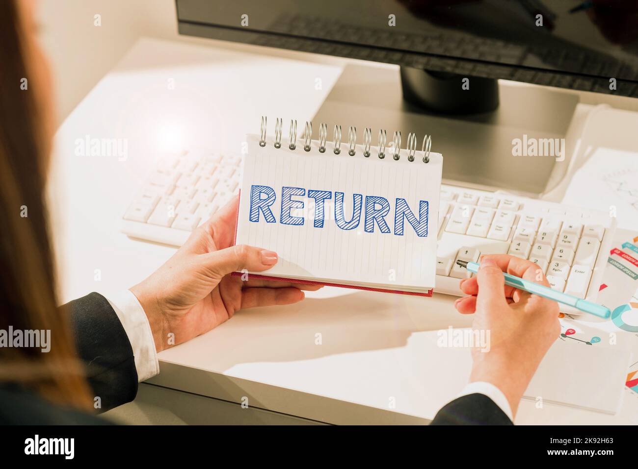 Conceptual caption Return. Conceptual photo the act of coming or going ...