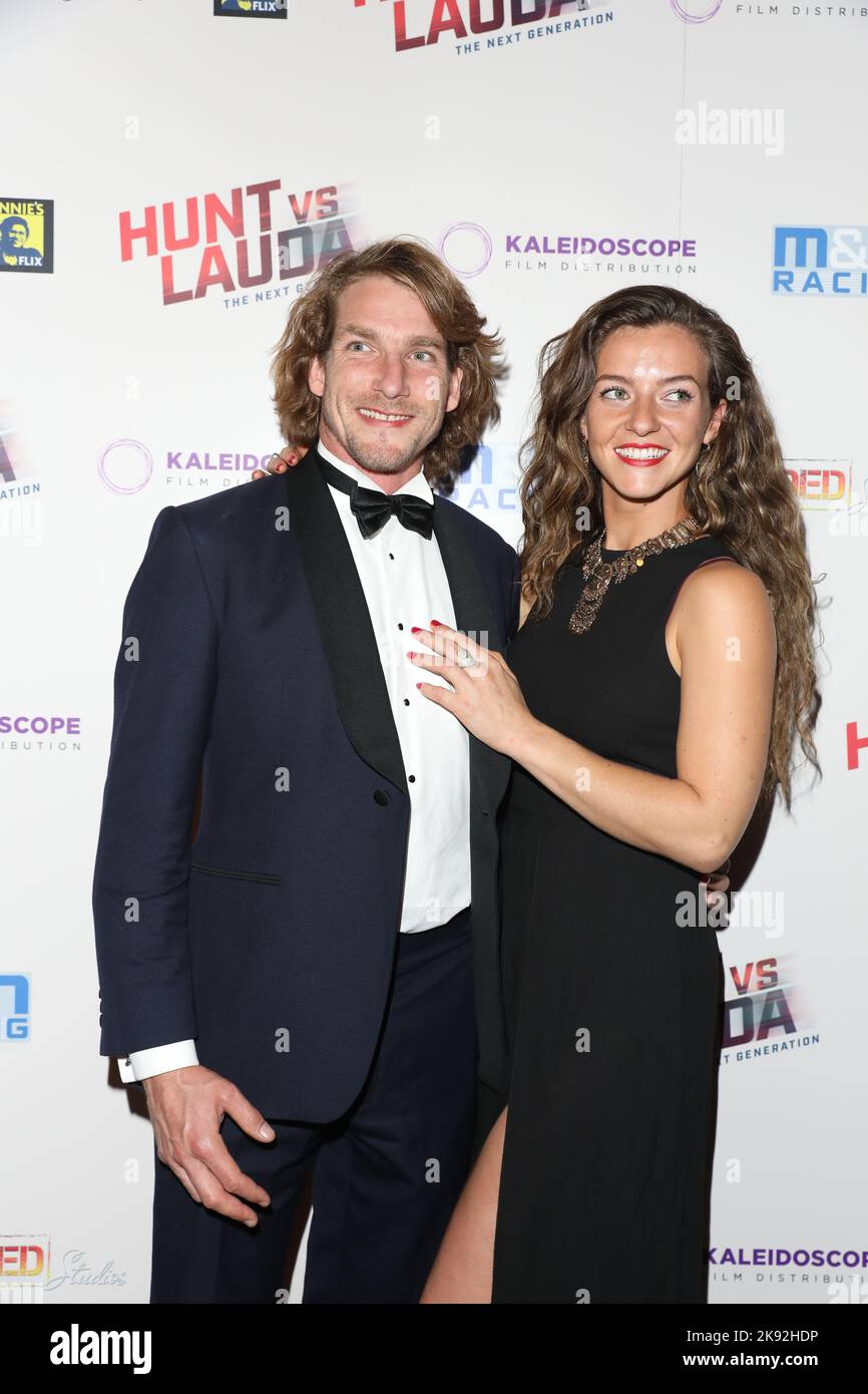 London, UK, 25/10/2022, Freddie Hunt and Aimee Watts attend the World ...