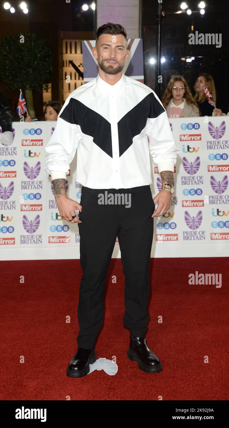 Photo Must Be Credited ©Alpha Press 078237 24/10/2022 Jake Quickenden ...