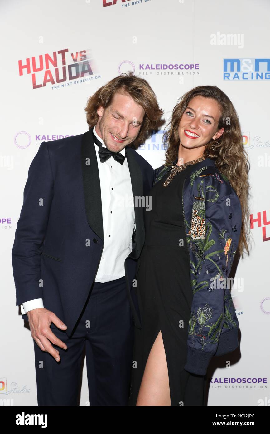 London, UK, 25/10/2022, Freddie Hunt and Aimee Watts attend the World ...