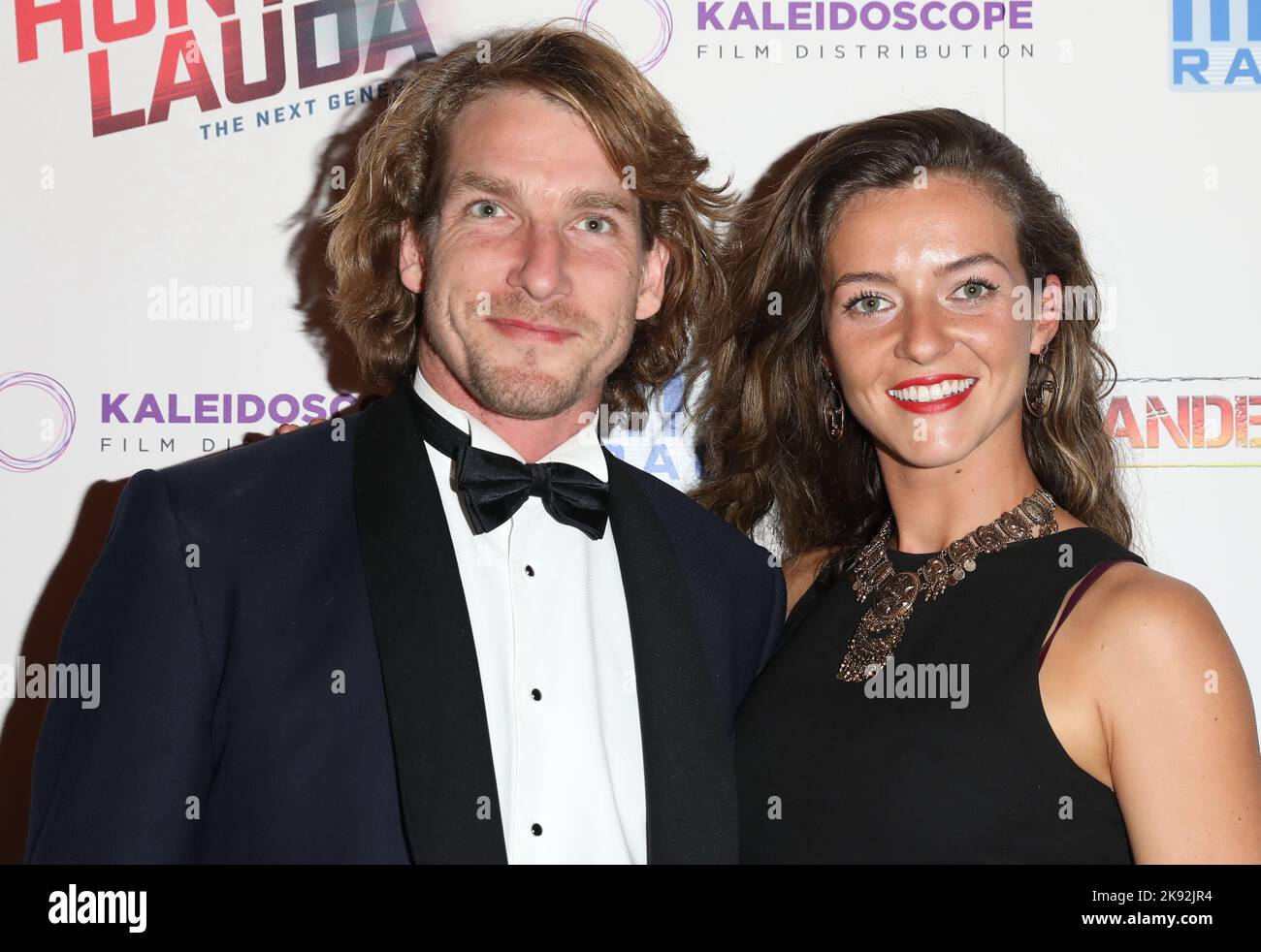 London, UK, 25/10/2022, Freddie Hunt and Aimee Watts attend the World ...
