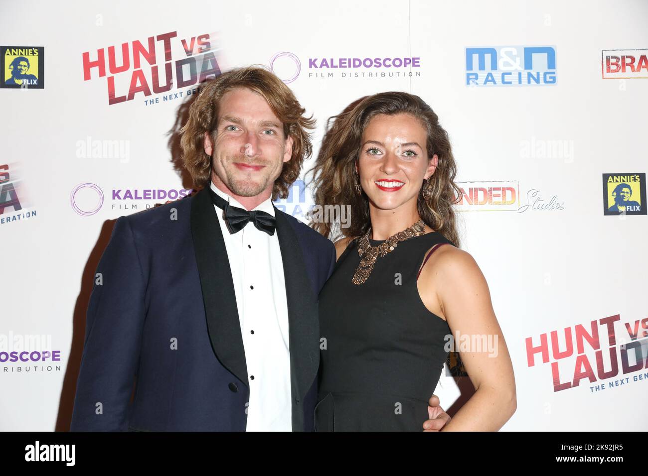 London, UK, 25/10/2022, Freddie Hunt and Aimee Watts attend the World ...