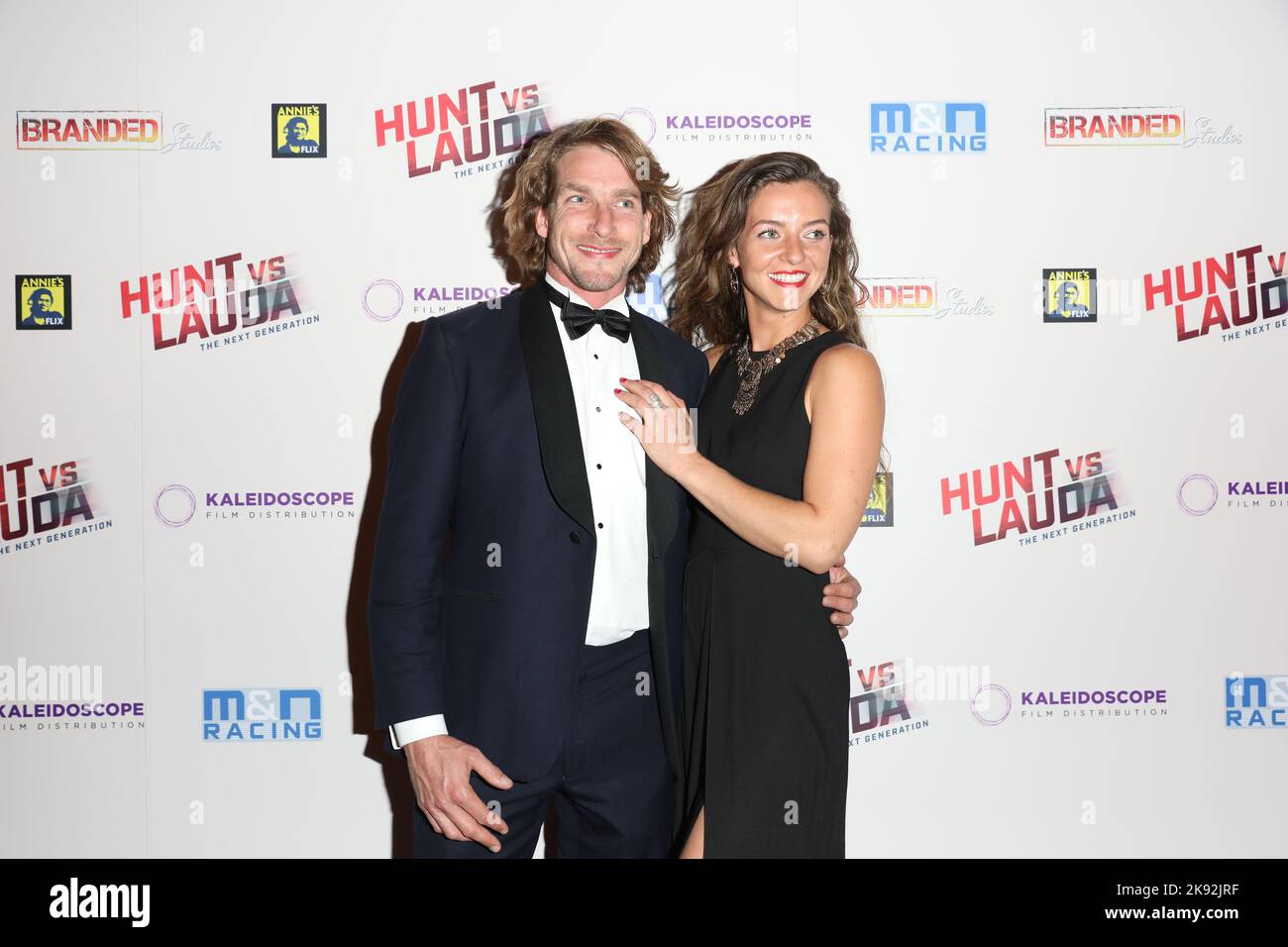London, UK, 25/10/2022, Freddie Hunt and Aimee Watts attend the World ...