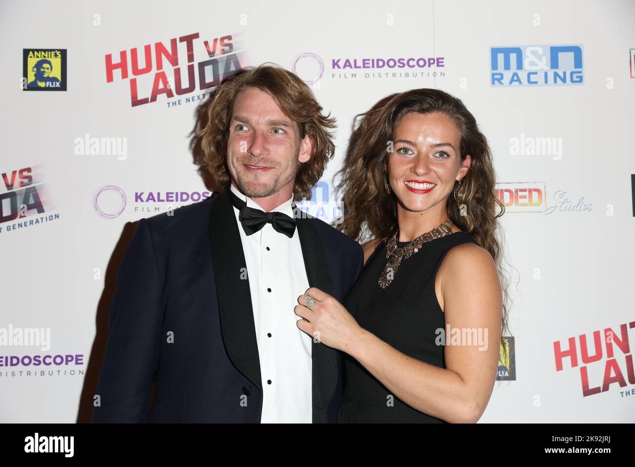 London, UK, 25/10/2022, Freddie Hunt and Aimee Watts attend the World ...