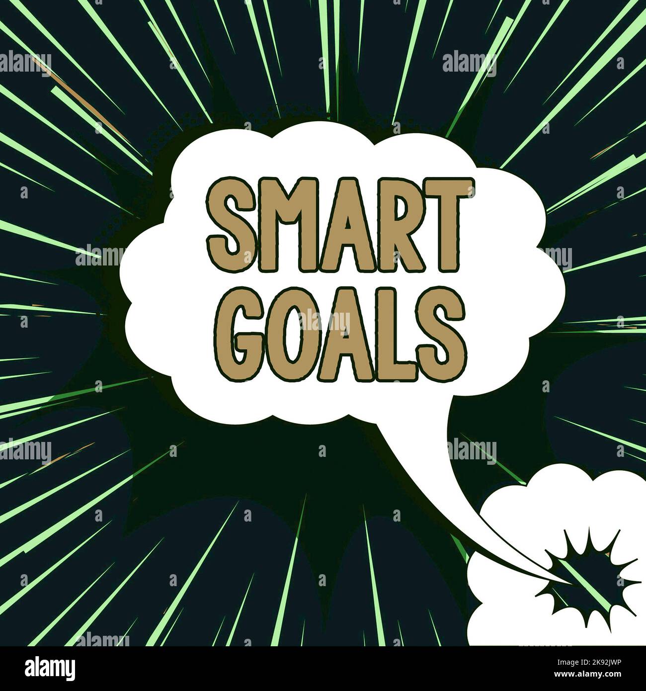 Writing displaying text Smart Goals. Business approach mnemonic used as ...