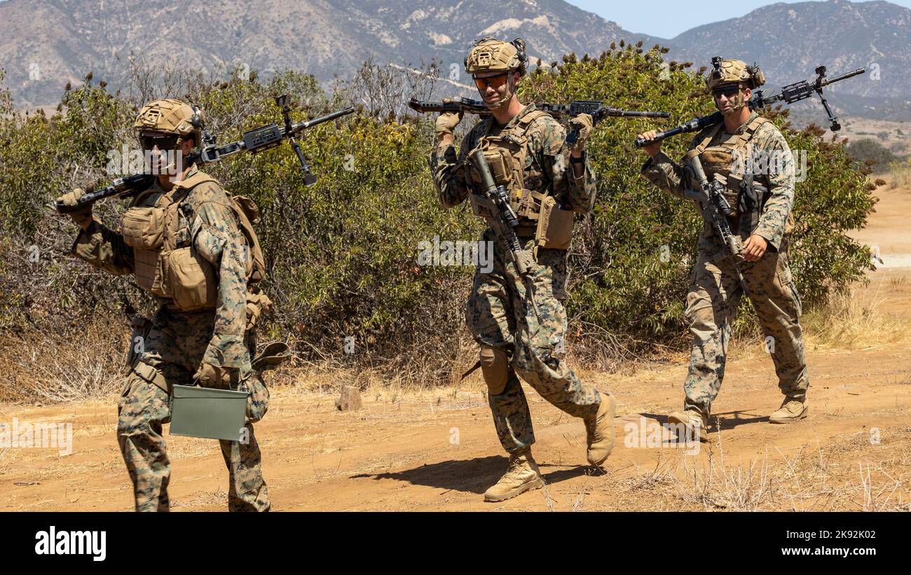 MARINE CORPS BASE CAMP PENDLETON, California (Aug. 15, 2022) - U.S ...