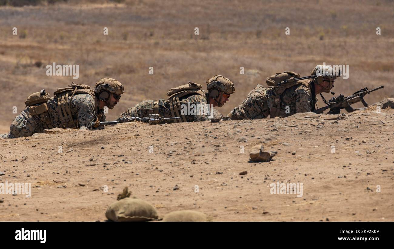MARINE CORPS BASE CAMP PENDLETON, California (Aug. 15, 2022) - U.S ...