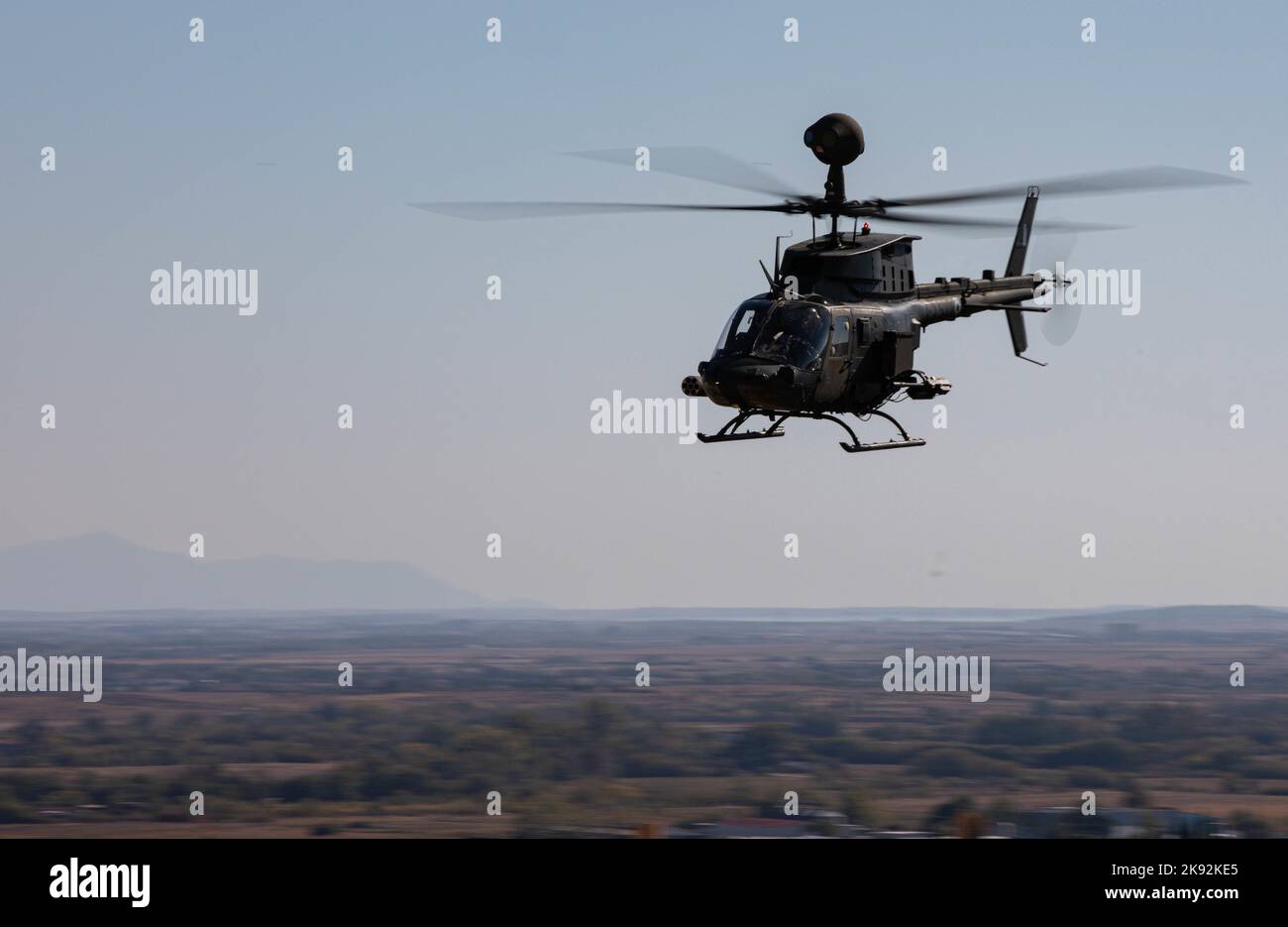 Kiowa Helicopter Drawing