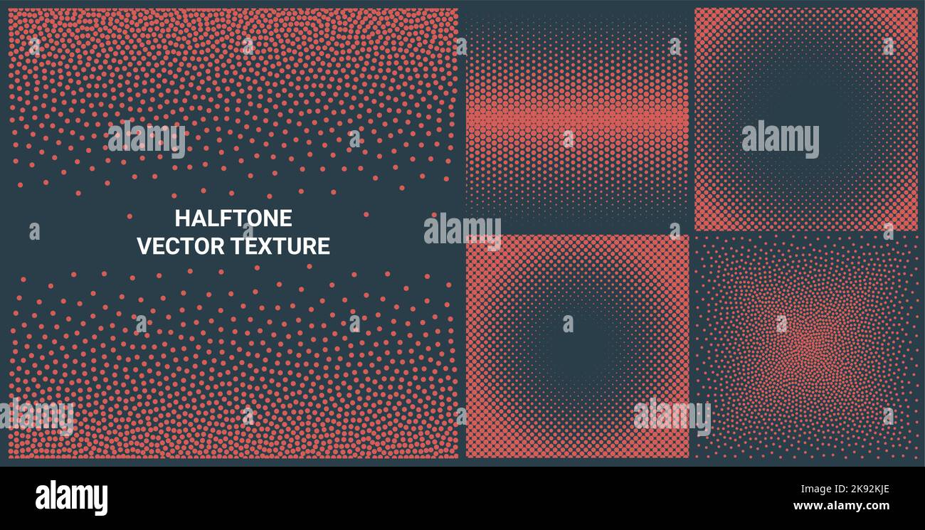 Vector Halftone Pattern Texture Gradient Screen Background Half Tone Dot Texture Gradation