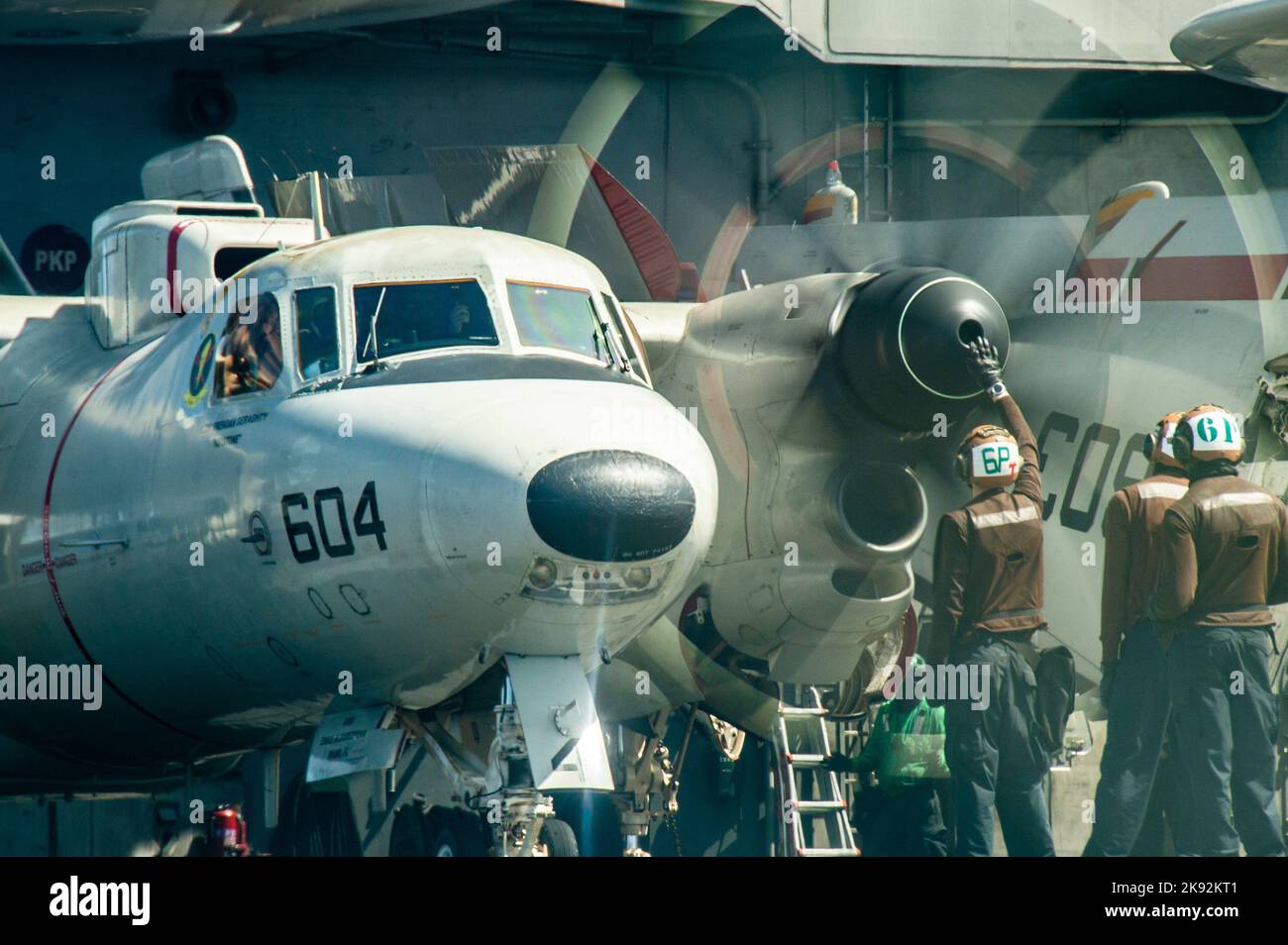 221023-N-RQ159-1084 PHILIPPINE SEA (Oct. 23, 2022) An E-2D Hawkeye ...