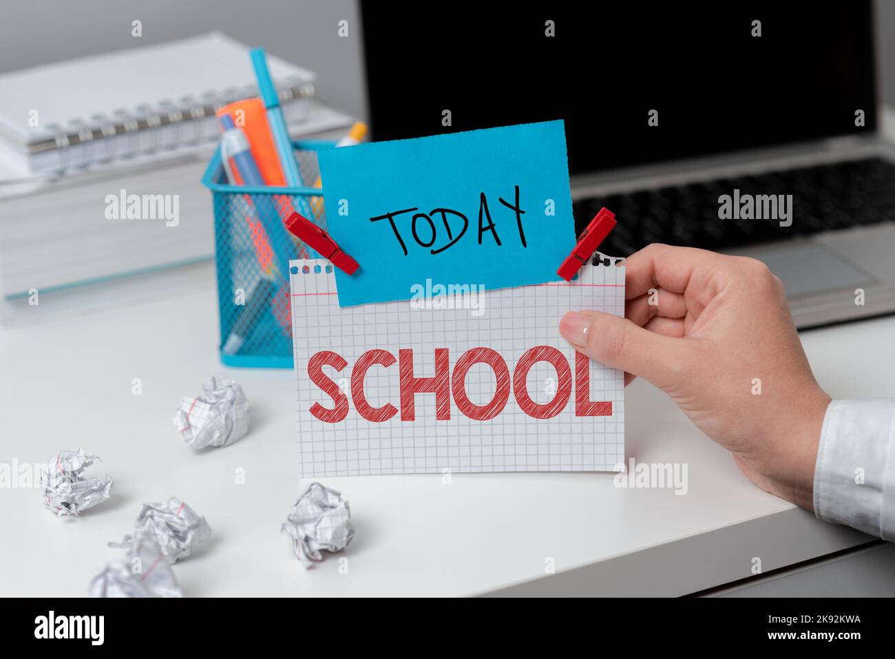 Text sign showing School. Business approach designed to provide ...