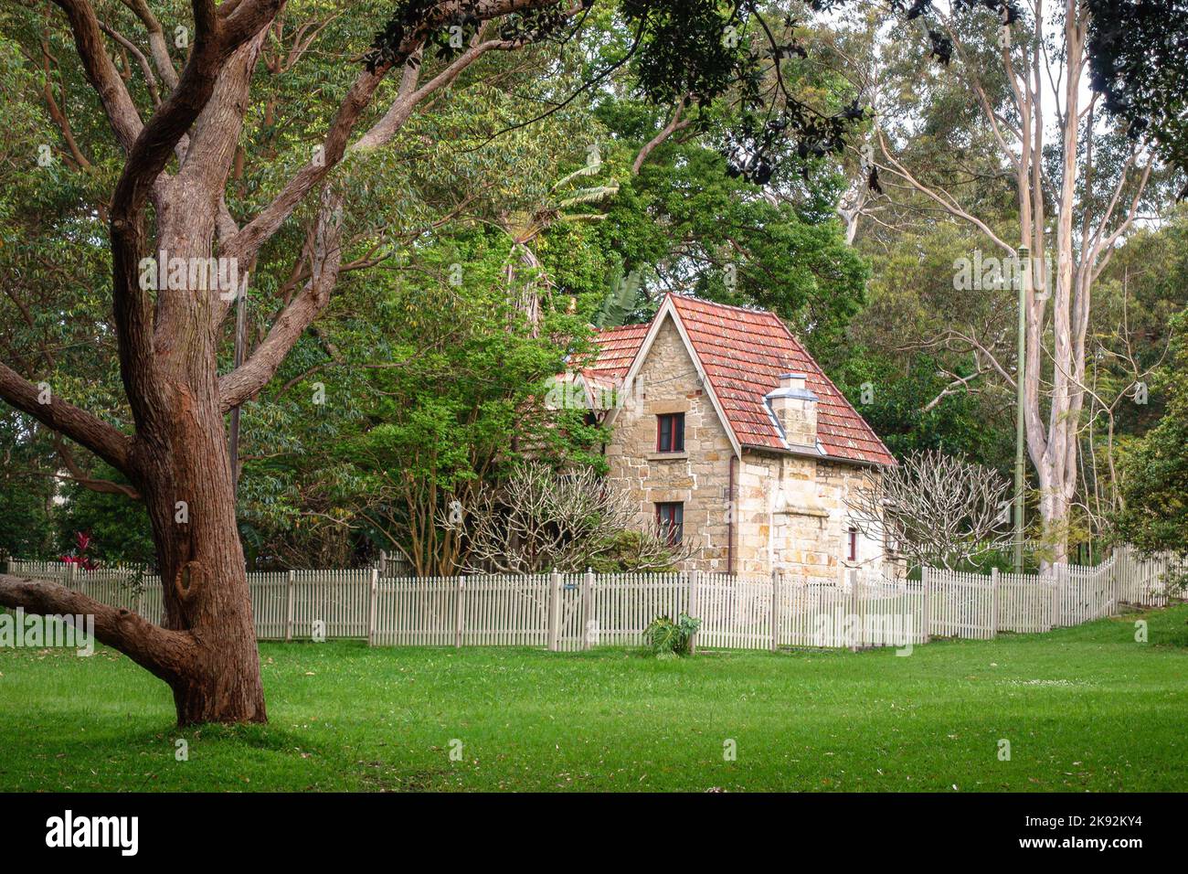 The Gardener's Cottage in Nielsen Park Vaucluse, Sydney, Australia ...