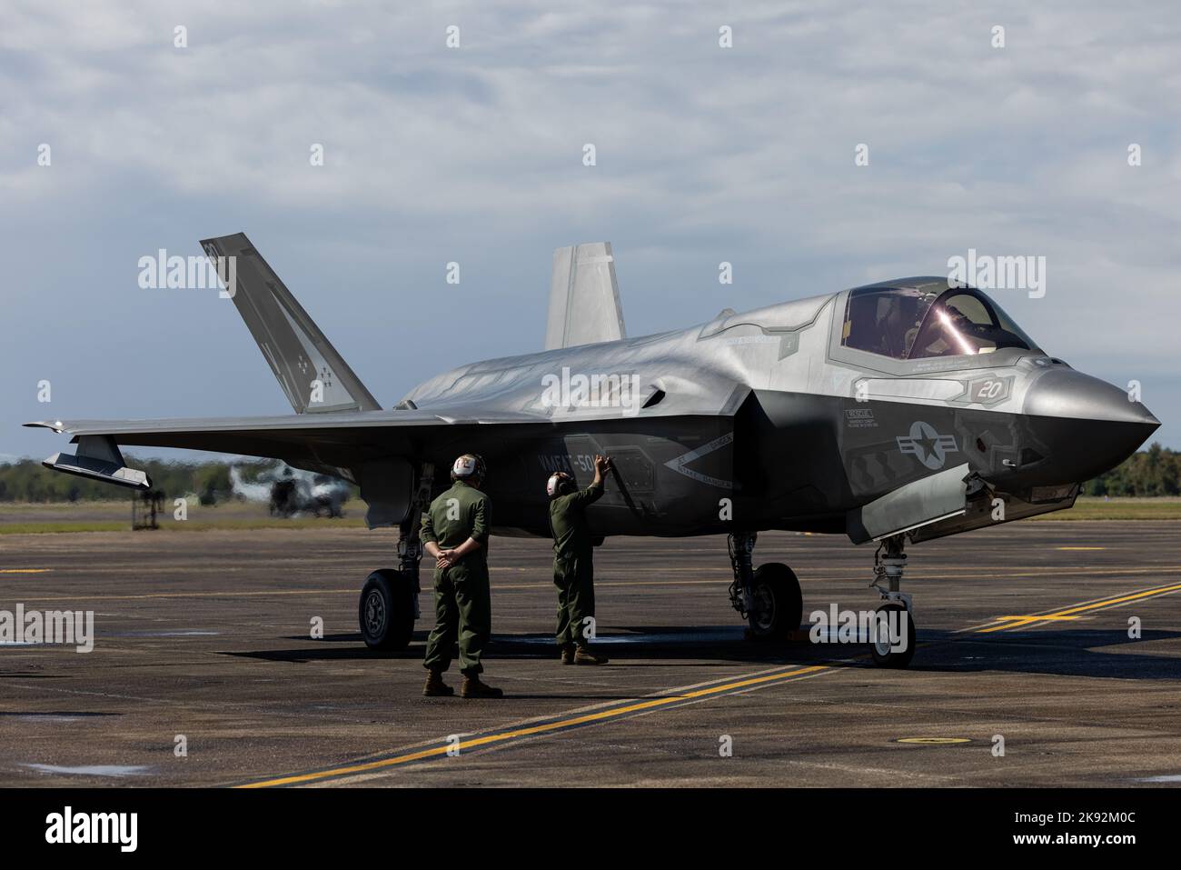 U.S. Marines with Marine Fighter Attack Training Squadron (VMFAT) 501 ...