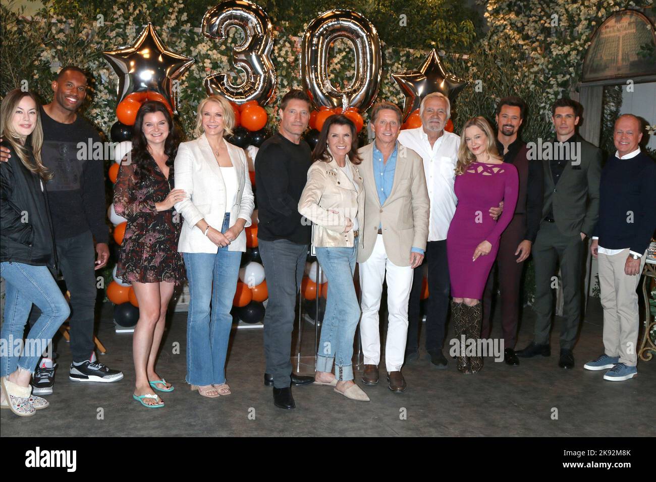 LOS ANGELES - OCT 25: Annika Noelle, Lawrence Saint-Victor, Heather Tom ...
