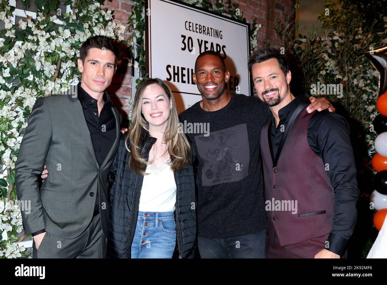 Los Angeles, CA. 25th Oct, 2022. Tanner Novlan, Annika Noelle, Lawrence ...