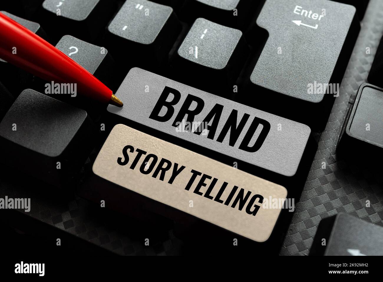 Conceptual display Brand Story Telling. Internet Concept Blends ...
