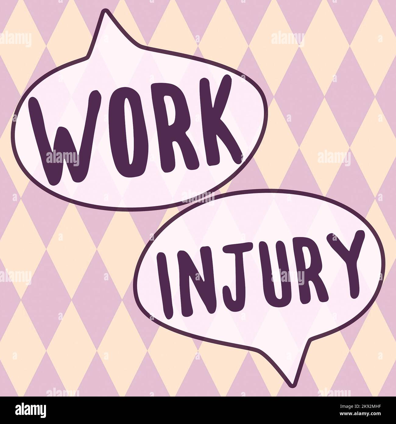 Inspiration showing sign Work Injury. Word for an accident occurred as ...