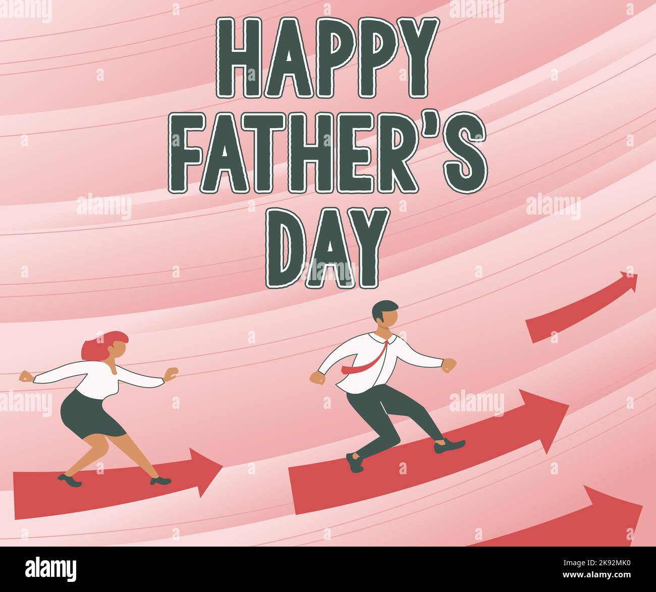 Conceptual display Happy Fathers Day. Business approach celebrated to ...