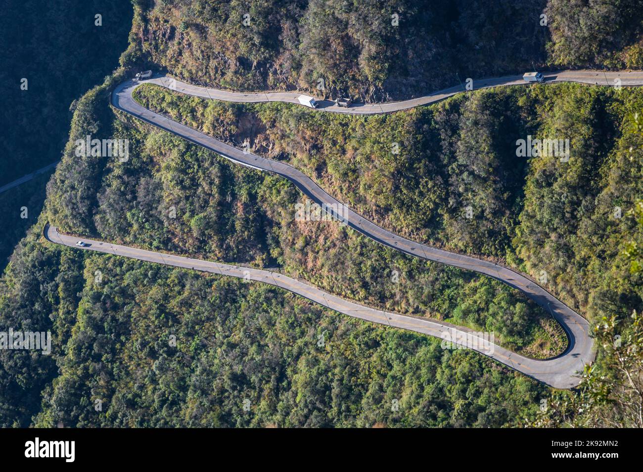 Serra do Rio do Rastro Mountain Road Pass, Santa Catarina, Southern ...