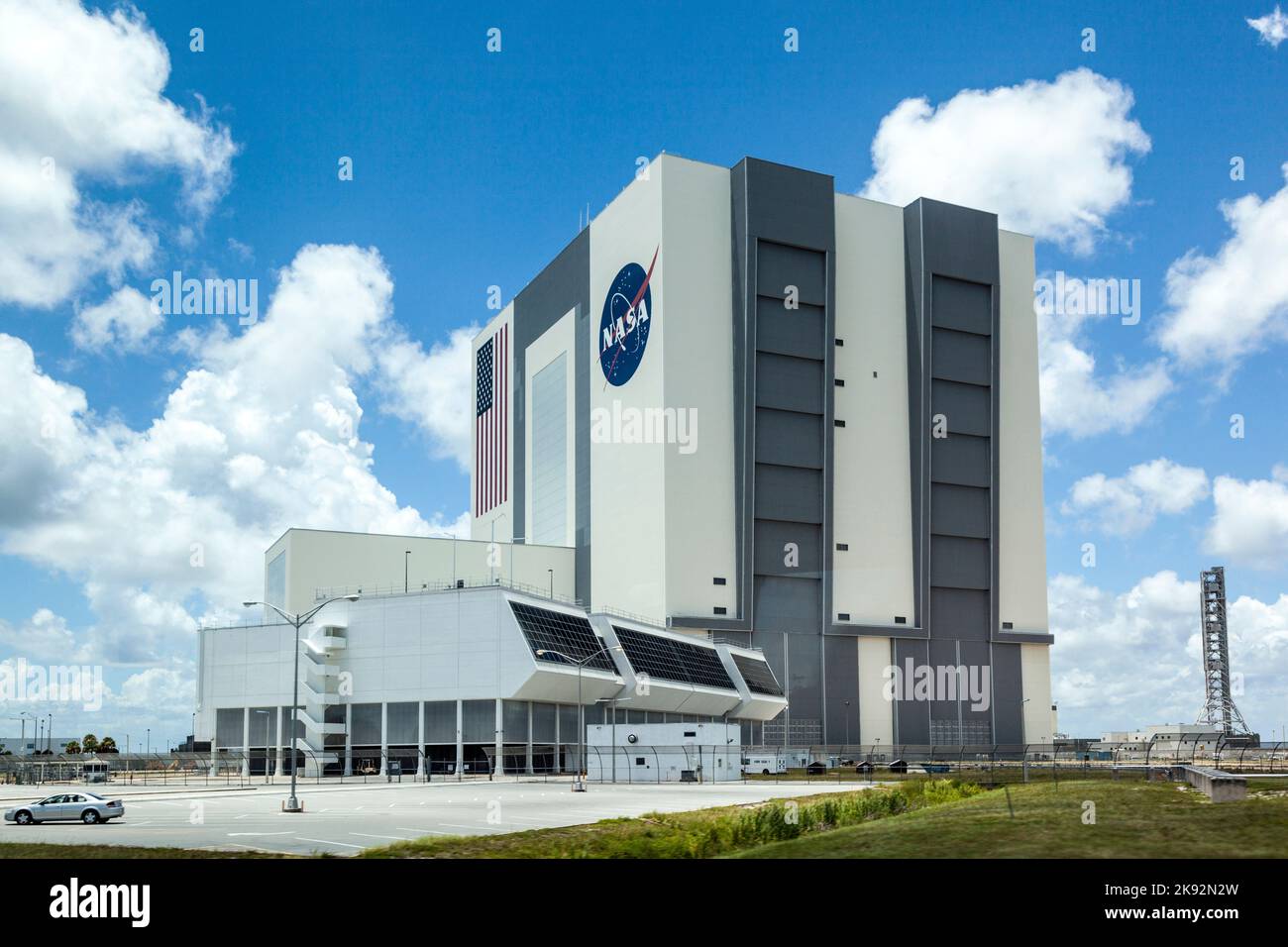 Orlando, USA - July 25, 2010: The Vehicle Assembly Building at NASA ...