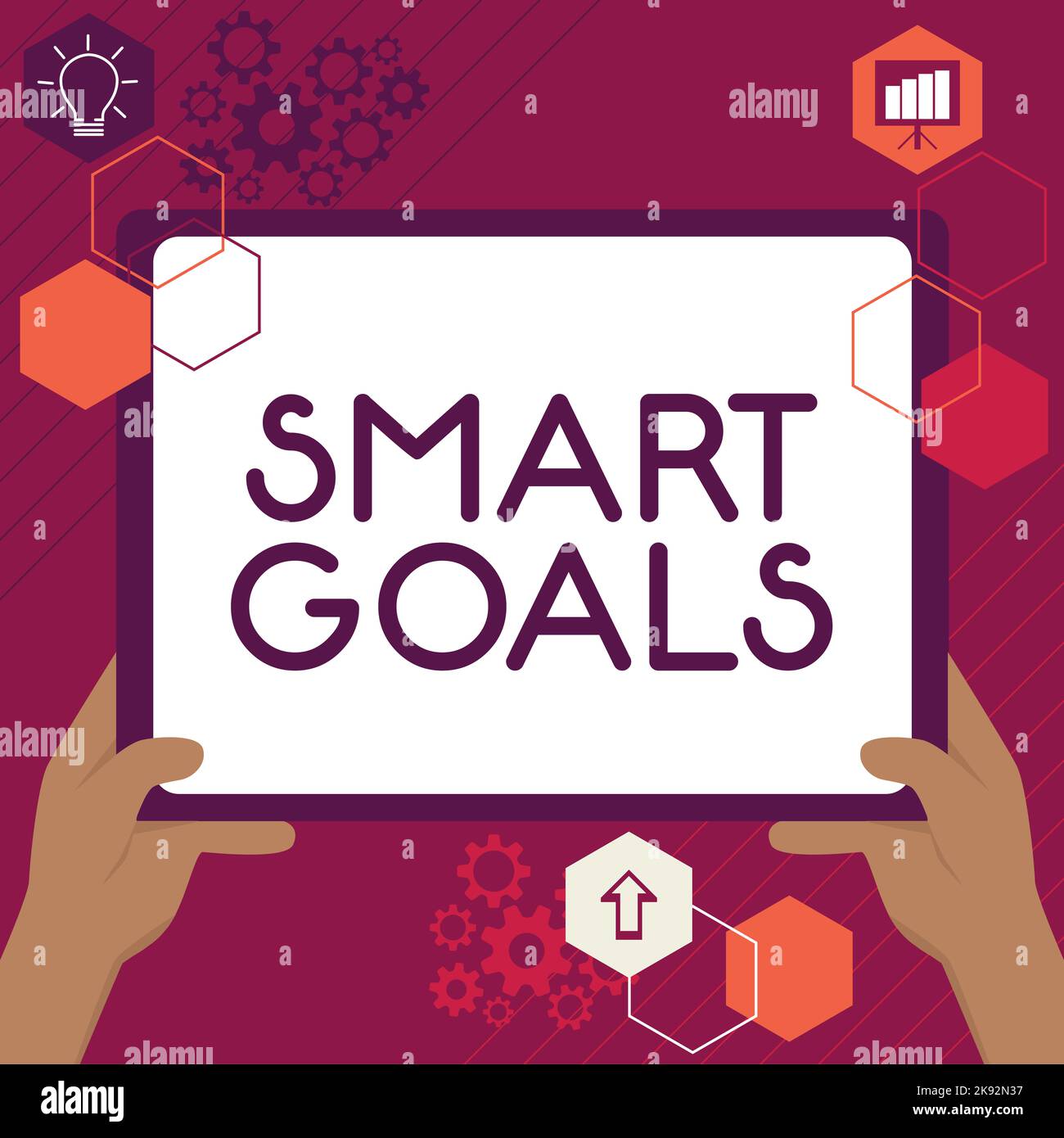 Text caption presenting Smart Goals. Conceptual photo mnemonic used as ... Text caption presenting Smart Goals. Conceptual photo mnemonic used as ...