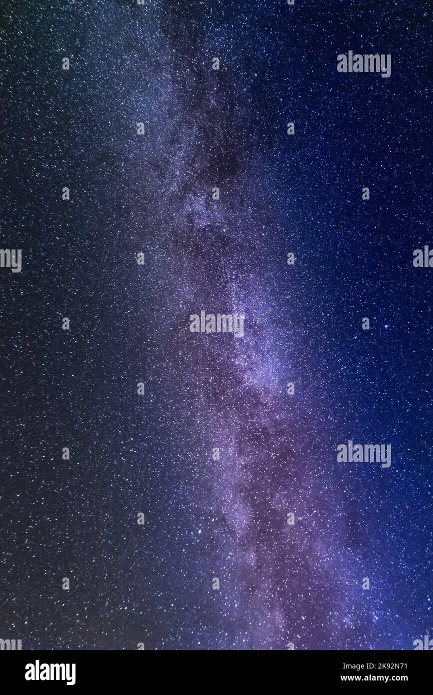 Milky way galaxy and outer deep space view from Atacama desert, Chile ...