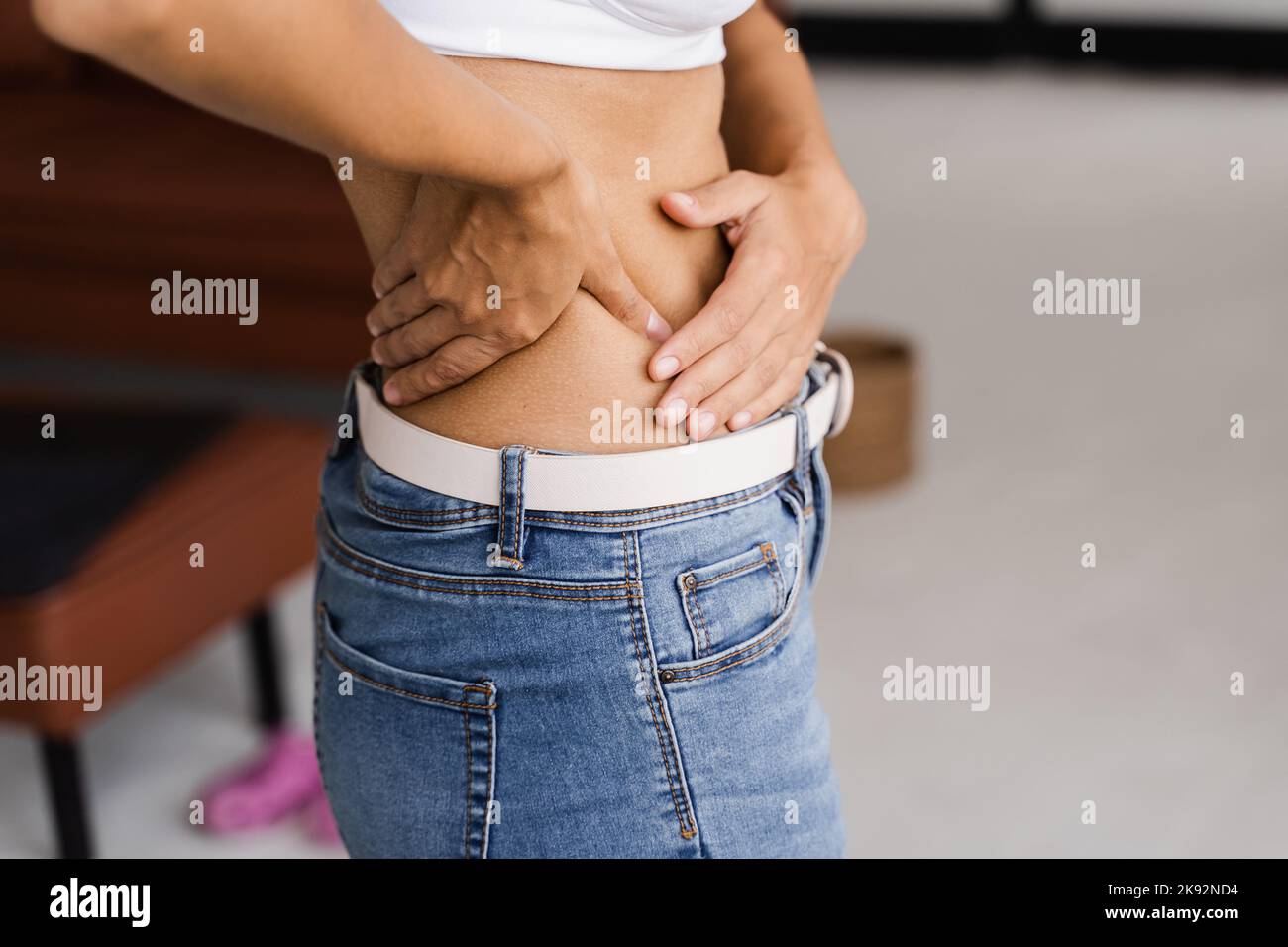 Kidney infection pyelonephritis urinary tract infection. African ...
