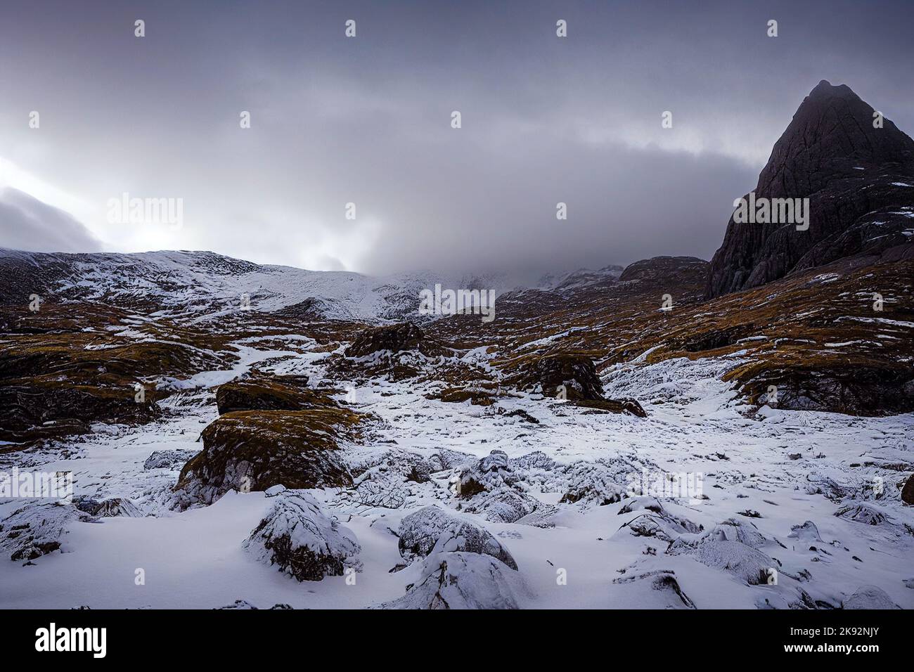Snow storm clouds hi-res stock photography and images - Alamy