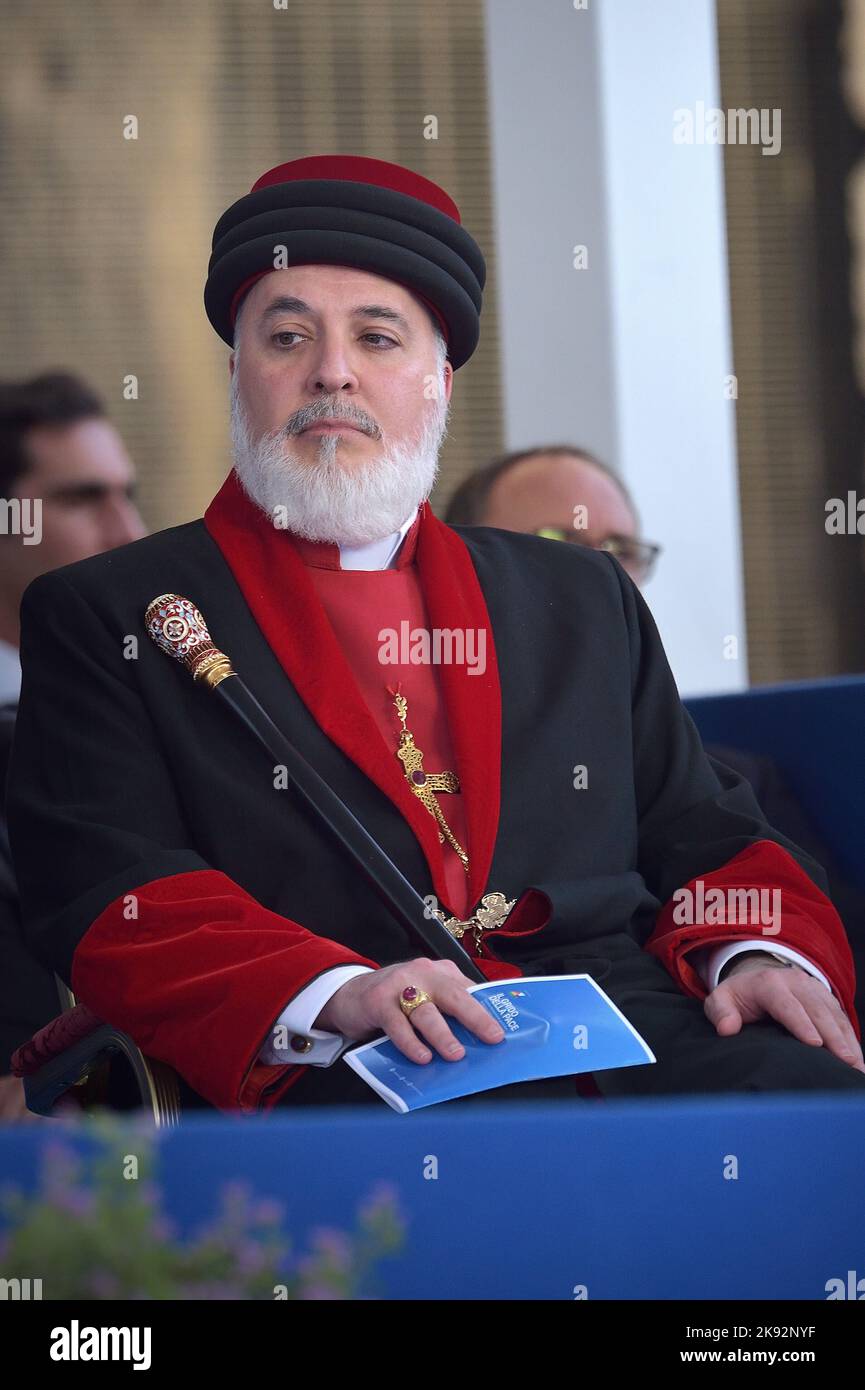 Rome, Italy. 25th Oct, 2022. Patriarch of the Assyrian Church of the ...