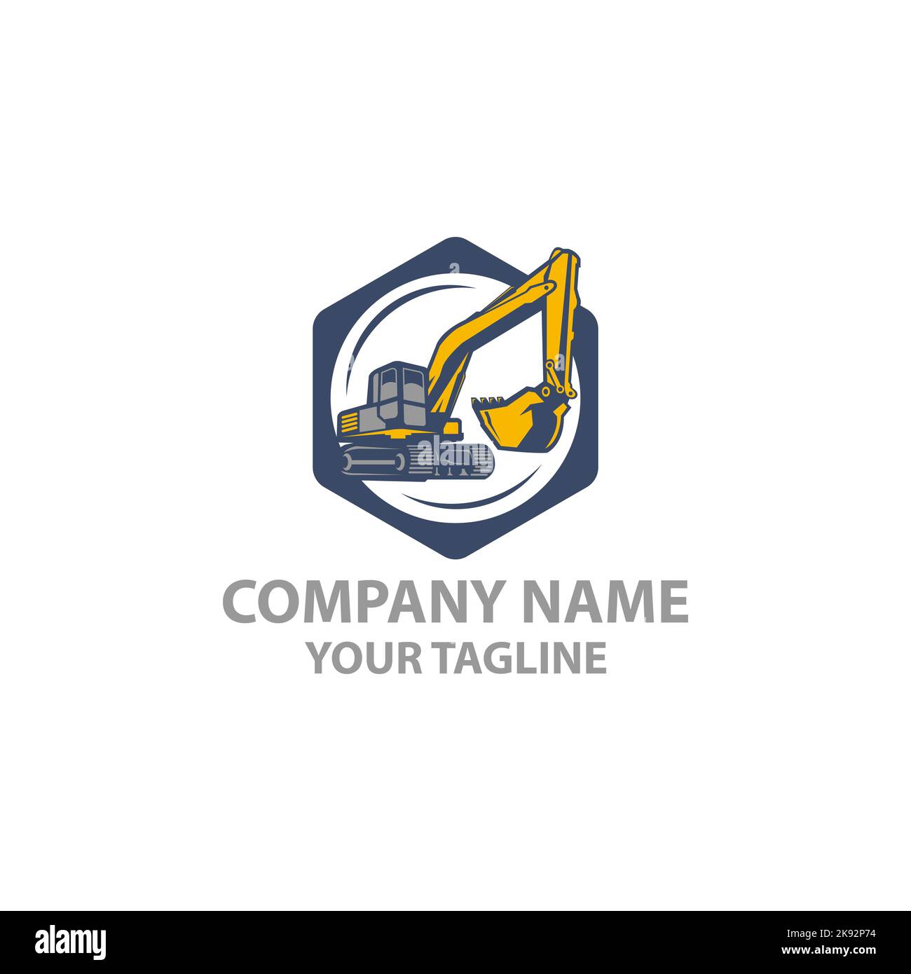 Skid steer logo Stock Vector Images - Alamy