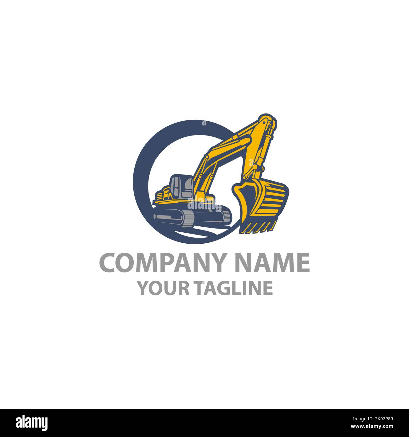 Skid steer logo Stock Vector Images - Alamy