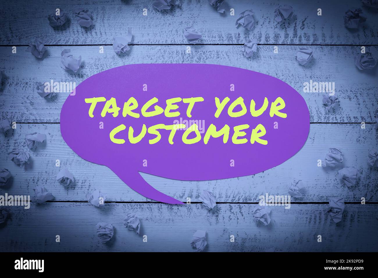 Hand writing sign Target Your Customer. Business overview attract and ...
