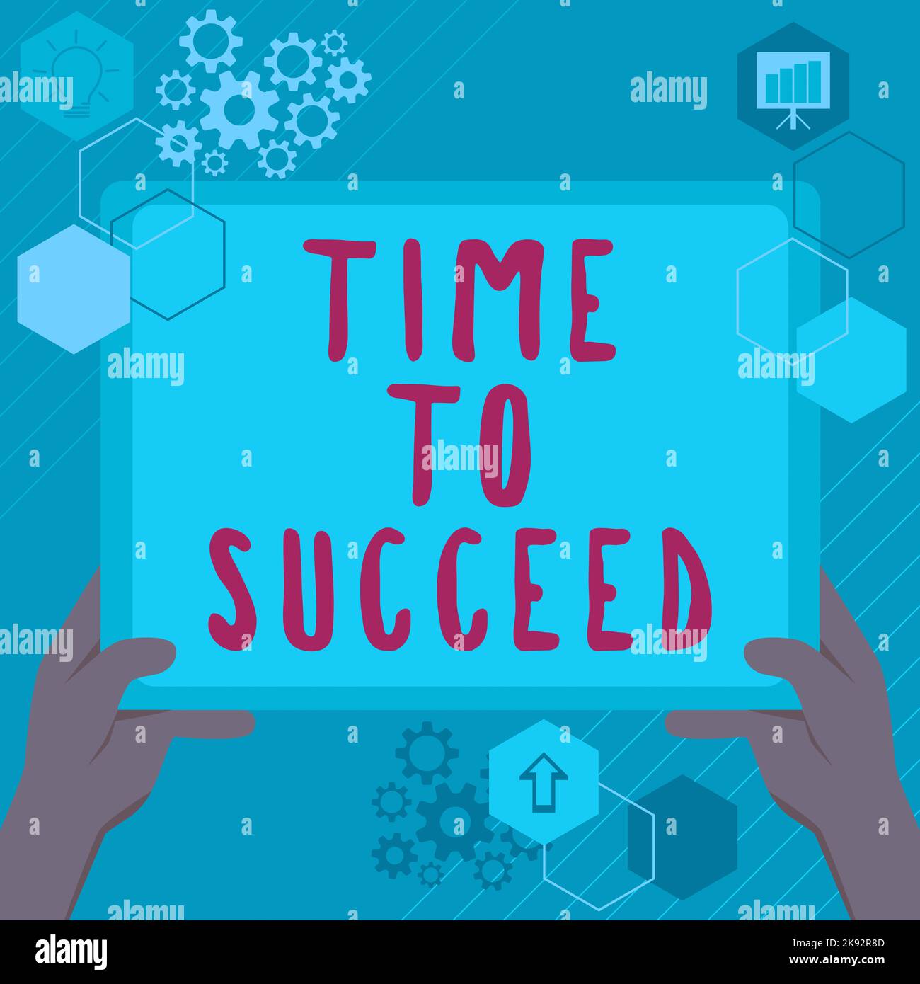 Conceptual display Time To Succeed. Business concept Thriumph ...