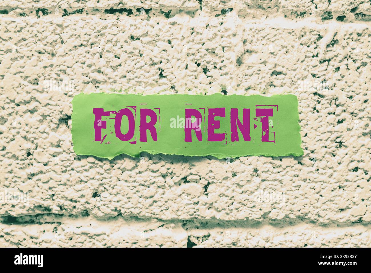 Text caption presenting For Rent. Word for when you make property ...