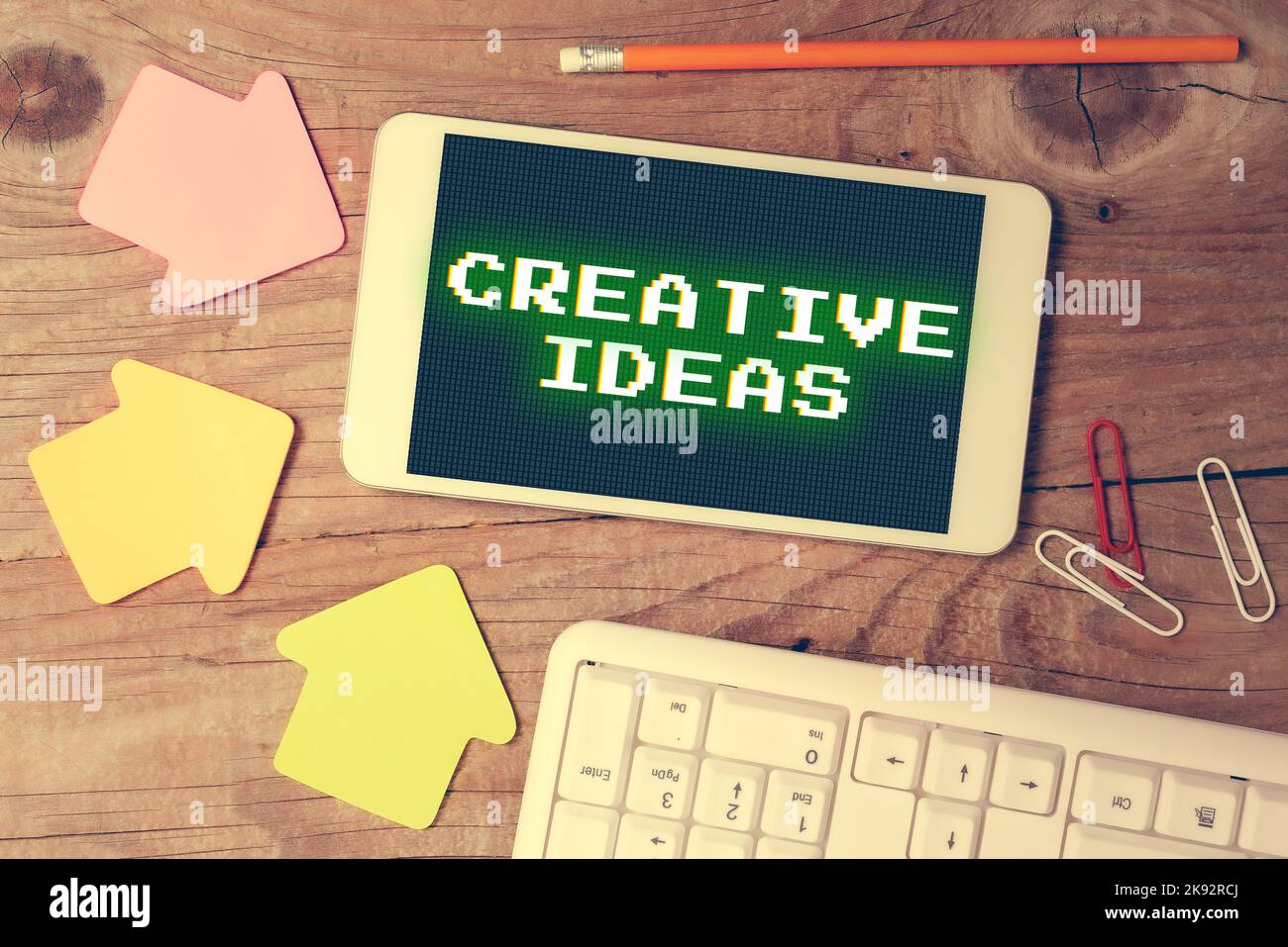 Inspiration showing sign Creative Ideas. Word for Unique strategy for ...